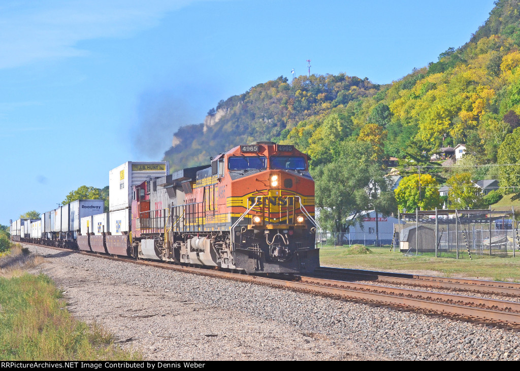 BNSF 4965, BNSF's St.Croix Sub.